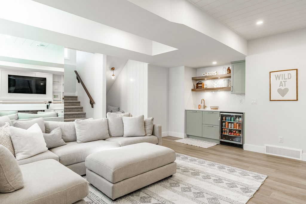 Bright Spacious Basement, Bedroom and Bathroom Development - Axium ...